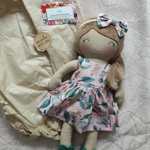 Handmade Rag Doll Design Your Own Doll Custom 40cm 16 - Etsy