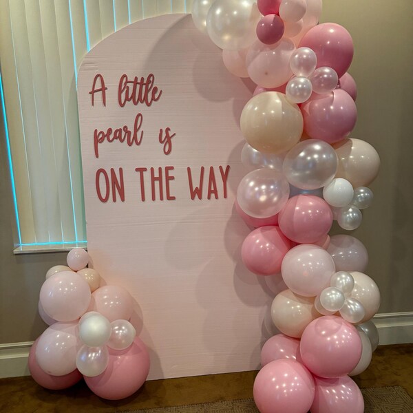 Custom Backdrop Sign, Name Sign for First Birthday Party, Wood Cut Out ...