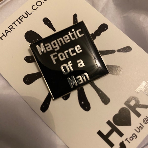 Personalised Pick Your Text/shape Circle Enamel Pin | Customised Pin ...