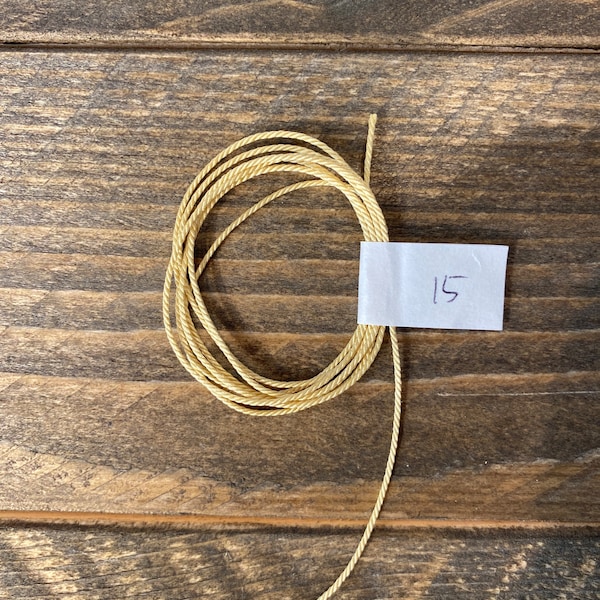 Pure Silk 3ply Japanese Twisted Cord 1mm Yorihimo 1 Meter/ for ...