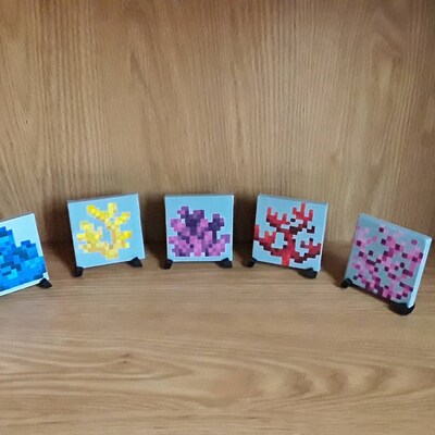 8 X 10 Lilac Minecraft Inspired - Etsy