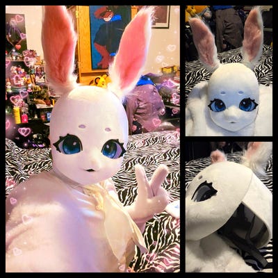 Siamese Cat Furry Commission High Quality, Premade Kemono Mask, Custom ...