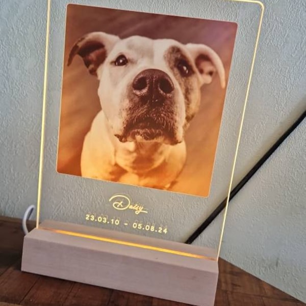 Custom Photo Collage Plaque, Personalized Picture Frames Glass Art ...