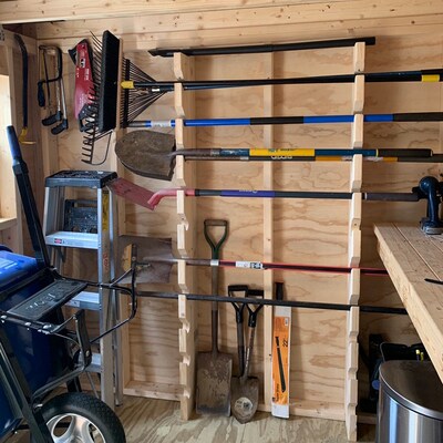 The Original Yard Tool Rack - Etsy