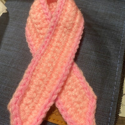 Pink Ribbon Crochet Pattern PDF File Pattern - Etsy
