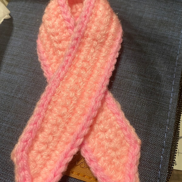 Pink Ribbon Crochet Pattern - PDF File Pattern - OCTOBER is Breast ...