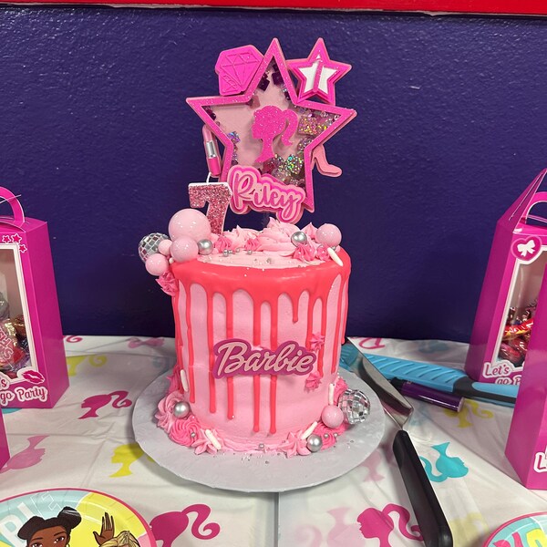 Cars Cake Topper, Custom Mcqueen Cake Topper Decor, Mater Cake Topper ...