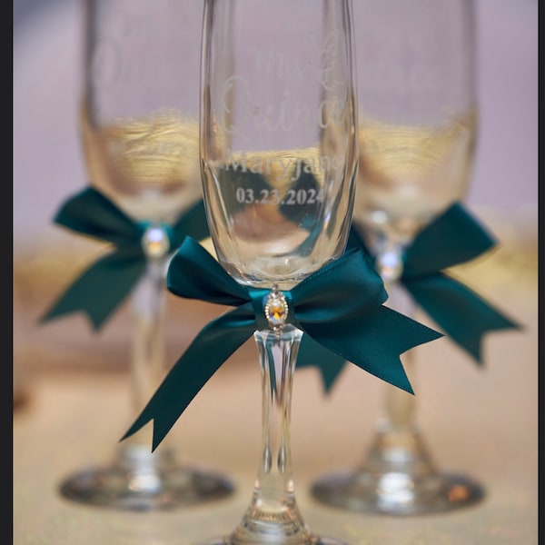 Mis Quince Años Copas Brindis Champagne Flutes - Set of 12 ...