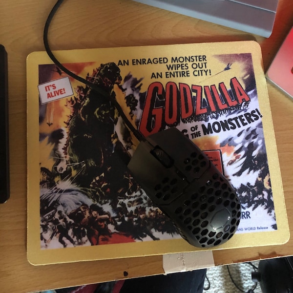 Godzilla Mouse Pads - Godzilla Movie Posters - Vintage Godzilla - Gifts ...