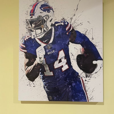 Stefon Diggs Poster Buffalo Bills Wall Art (Download Now) - Etsy