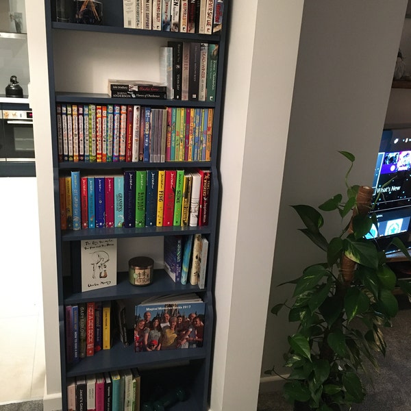 Waterfall Bookcase or Display Shelves - Etsy UK
