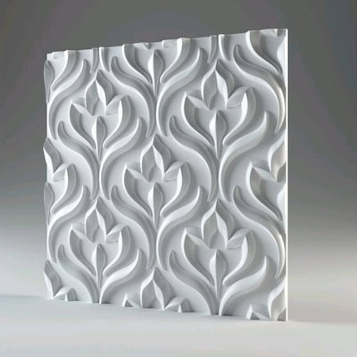 Mold 3D Panel Plaster gypsum or Concrete Tile for - Etsy