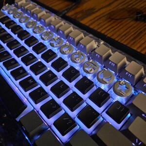 Runescape Runes Number Keycaps - Etsy