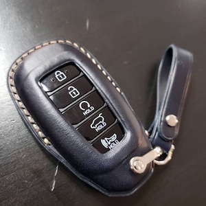 BMW Key Chain Leather Car Key Fob Cover Remote Key Case Car - Etsy