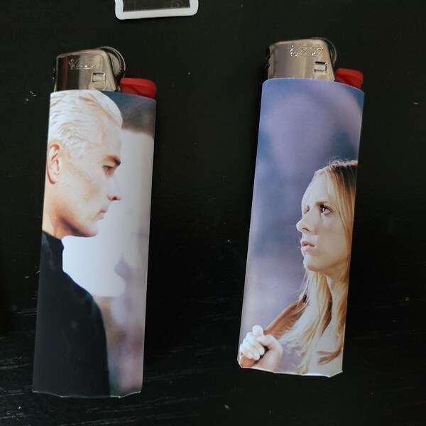 Buffy and Spike Lighter Set - 90's Tv Show the Vampire Slayer and Spike ...