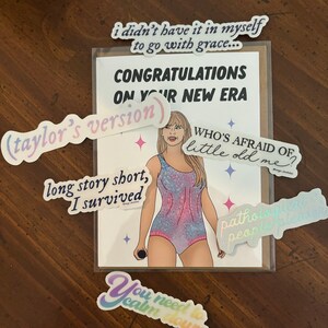 You're on Your Own Kid Graduation Card, Taylor Swift Inspired ...