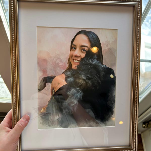 Custom Memorial Portrait Pictures With Deceased Loved One Incorporating ...