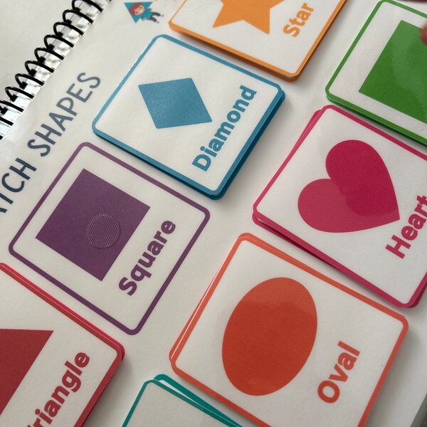 Toddlers First Educational Busy Book. Personalized Learning Binder ...