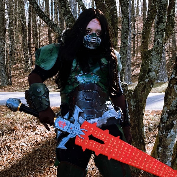Doomslayer Body Armor EVA Foam Templates - Etsy