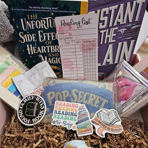 Mega Book Lovers Box - Etsy