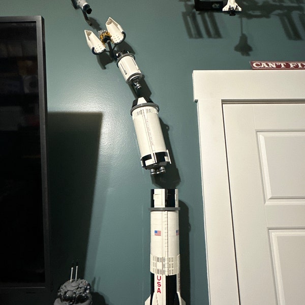 Wall Mounting Kit for Displaying Apollo Saturn V Rocket - Etsy