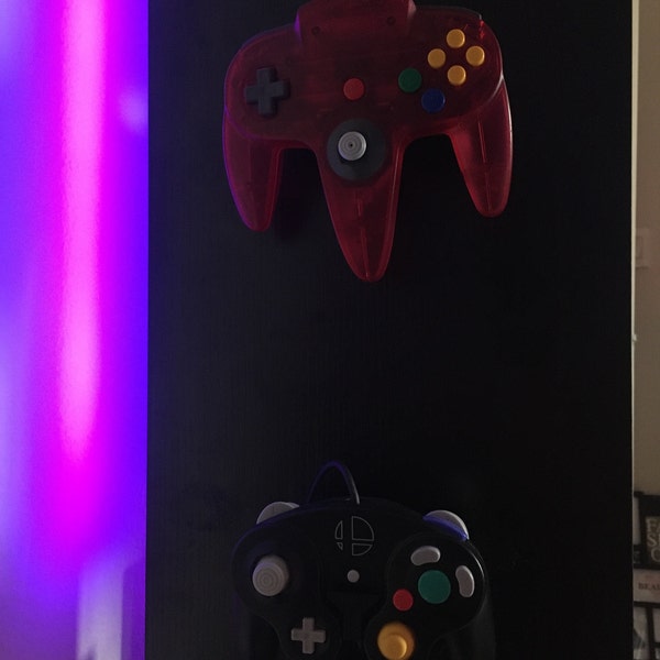 Gamecube Controller Wall Mount - Etsy