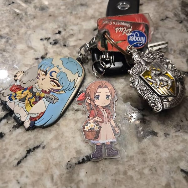 Final Fantasy 7 Acrylic Charm / Keychain - Etsy
