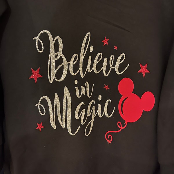Believe in Magic SVG Design to Cut With Sillhouette or Cricut Vinyl ...