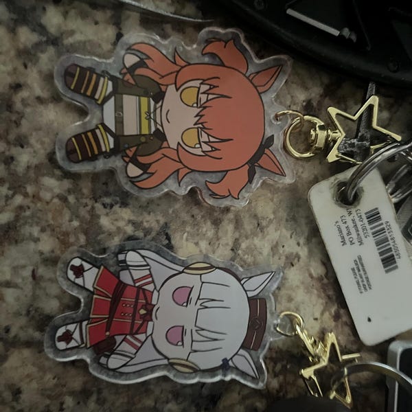 Limbus Company Fumo Plush Acrylic Charms Series 2 - Etsy