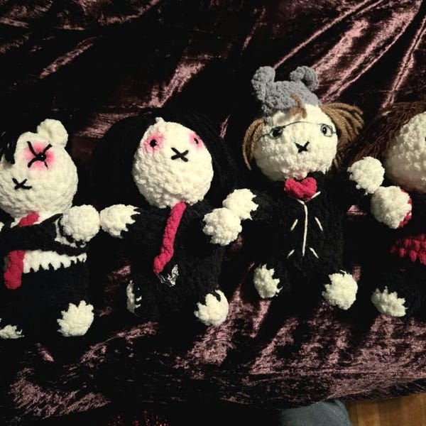 MCR Crochet Teddy Bear Pattern: Amigurumi PDF (digital Download) - Etsy
