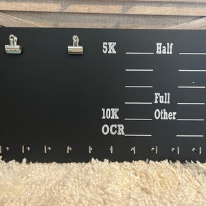 Customizable Single Bib Medal Holder Medal Display Rack You | Etsy