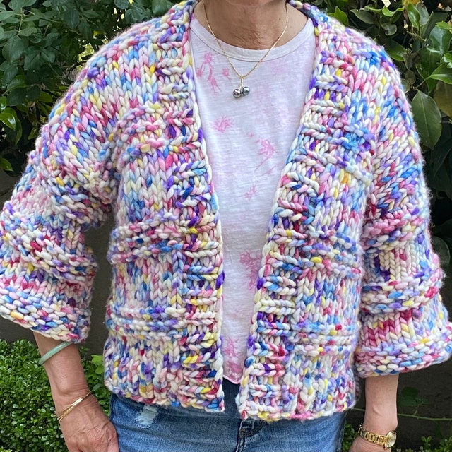 Chunky Knitting Pattern - Nova Cardigan - Etsy Chunky Knitting Pattern - Nova Cardigan - Etsy