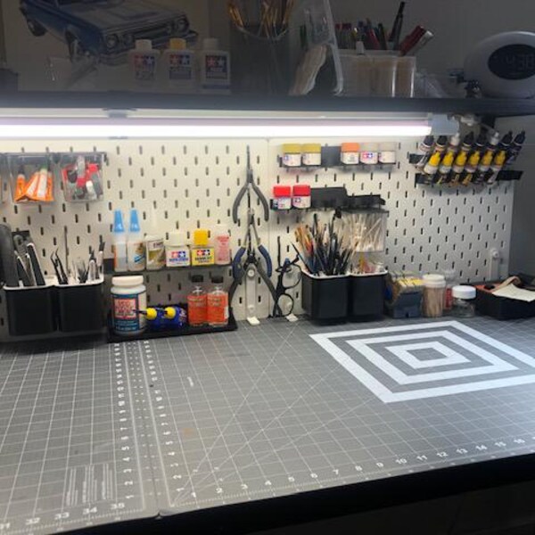 Spinrack Paint Rack for 54 10ml Tamiya, AK, Mr. Hobby, Etc. Bottles - Etsy