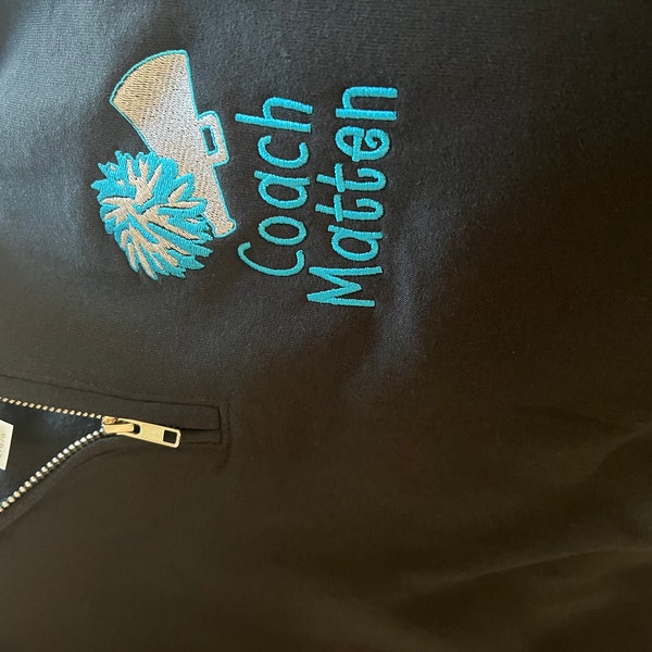 Cheer Coach Personalized Pullover Sweatshirt - Etsy