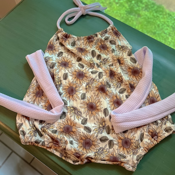PDF Pattern - Cross Back Dress - With Pockets - Babies/toddlers - Sizes ...