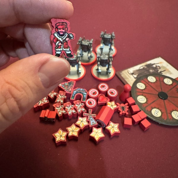 LORDS of WATERDEEP Meeples Upgrade Kit Stickers Free Scoundrels of Skullport Decals Kit Premium ...