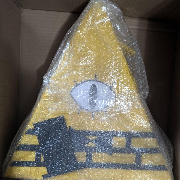 Gravity Falls Inspired Cipher Bill Piñata for Parties Halloween ...