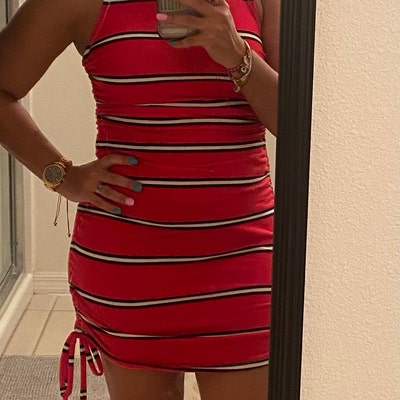 Bodycon Sleeveless Drawstring Mini Dress alexdiydress PDF Sewing ...