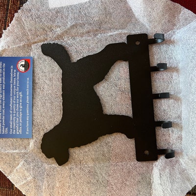 GSP sm German Shorthair Pointer on Point Dog Leash Hanger/ Key Rack ...