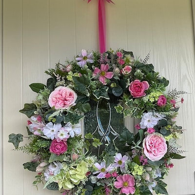 Gorgeous Casket Wreath, Funeral Tribute, Everlasting Funeral Wreath, - Etsy