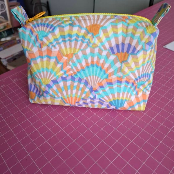 Small Makeup Bag Pattern Pdf//boxy Bag Pattern//small Pouch Pattern ...