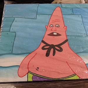 Patrick Star als Pinhead Larry Spongebob Malerei - Etsy Schweiz