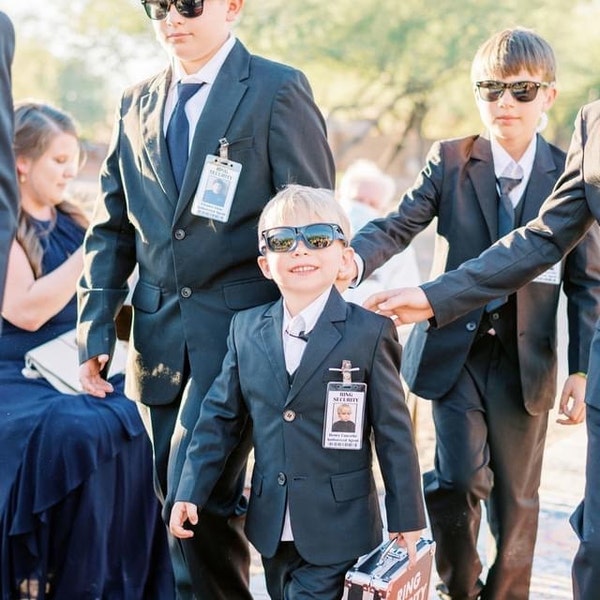 RING SECURITY Ultimate Package, Ring Bearer Box Set, Ring Bearer ...