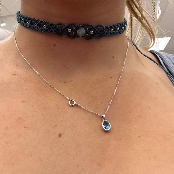 Customizable Macrame Choker or Tiara,boho Choker,bohemian Choker or ...