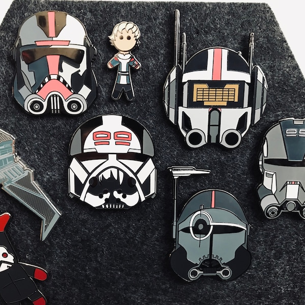 Bad Batch Helmet Pins - Etsy