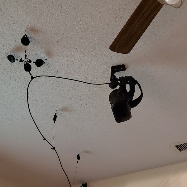 Valve Index Ceiling Headset Wall Mount Stand - Custom Color VR ...