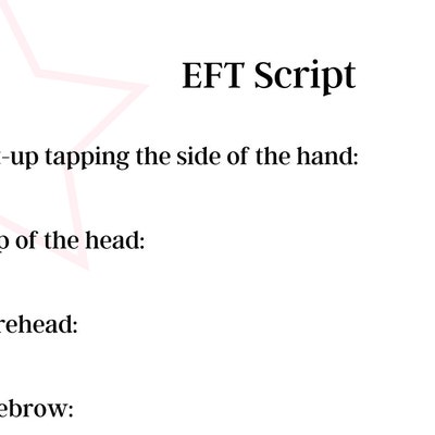 Emotional Freedom Techniques EFT Tapping Scripts for Weight Loss - Etsy UK