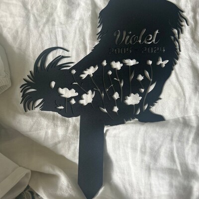 Custom Metal Lavender Stake Sign, Lavender Decoration, Garden Flower ...