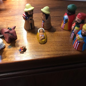 Argentinian Nativity Scene Handmade in Clay 1 Block | Etsy