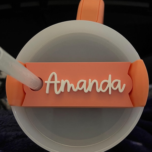 Nectarine Tumbler Cup Accessories for Stanley 20 Oz 30 Tumbler Tag or ...